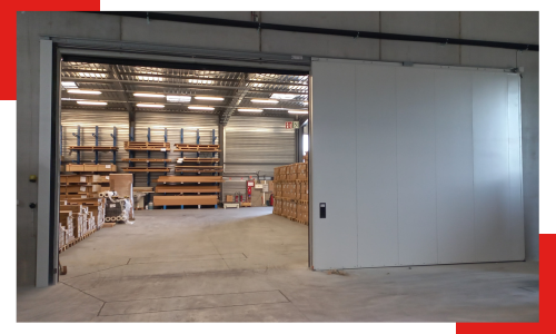 Porte coulissante coupe-feu FIREDOR | Uniaccess